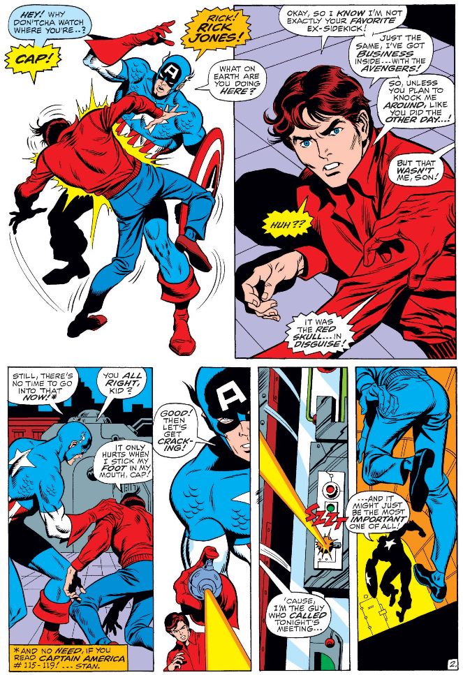 Avengers #72 (January 1970) – THE VIRTUES OF CAPTAIN AMERICA