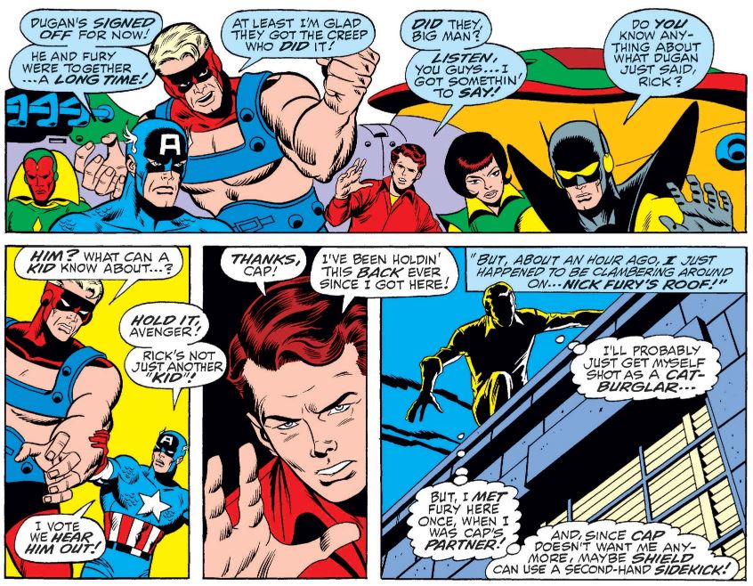 Avengers #72 (January 1970) – THE VIRTUES OF CAPTAIN AMERICA