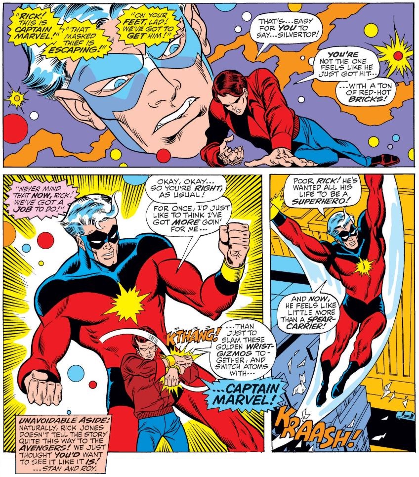 Avengers #72 (January 1970) – THE VIRTUES OF CAPTAIN AMERICA