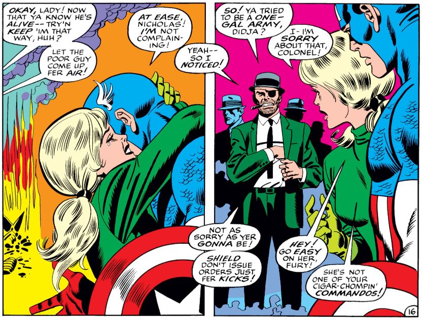 Captain America #114 (June 1969) – THE VIRTUES OF CAPTAIN AMERICA