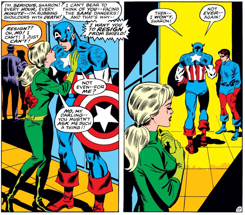 Captain America #114 (June 1969) – THE VIRTUES OF CAPTAIN AMERICA