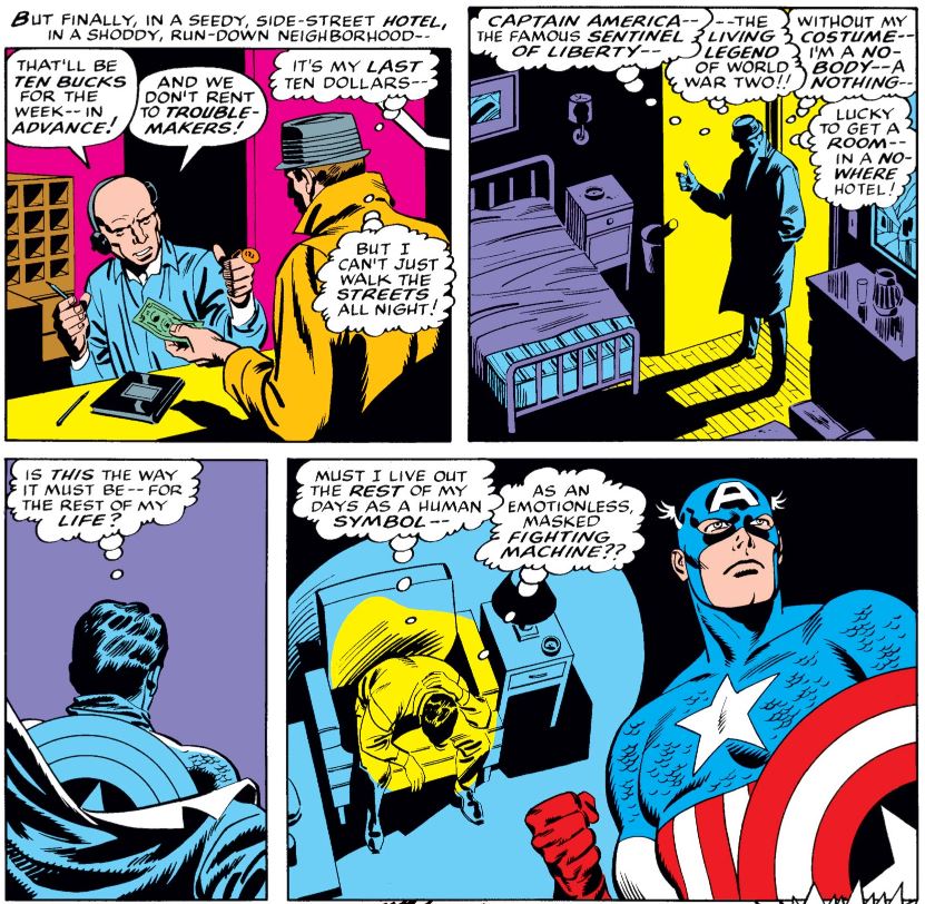 Captain America #114 (June 1969) – THE VIRTUES OF CAPTAIN AMERICA