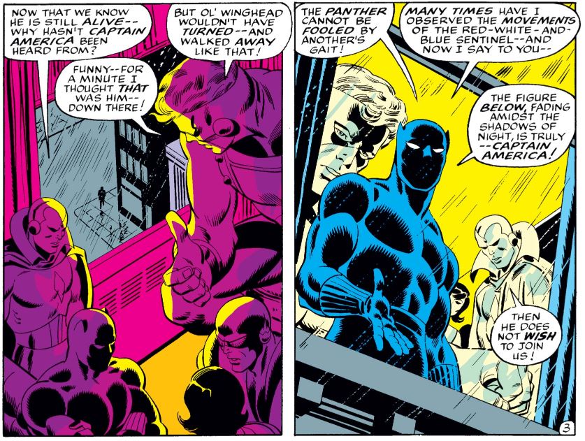 Captain America #114 (June 1969) – THE VIRTUES OF CAPTAIN AMERICA
