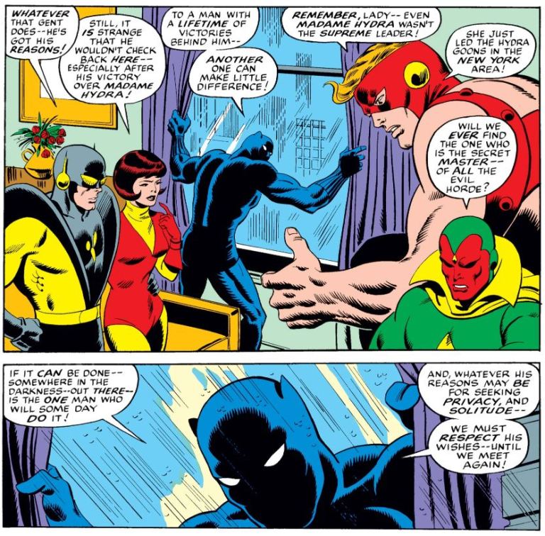 Captain America #114 (June 1969) – THE VIRTUES OF CAPTAIN AMERICA
