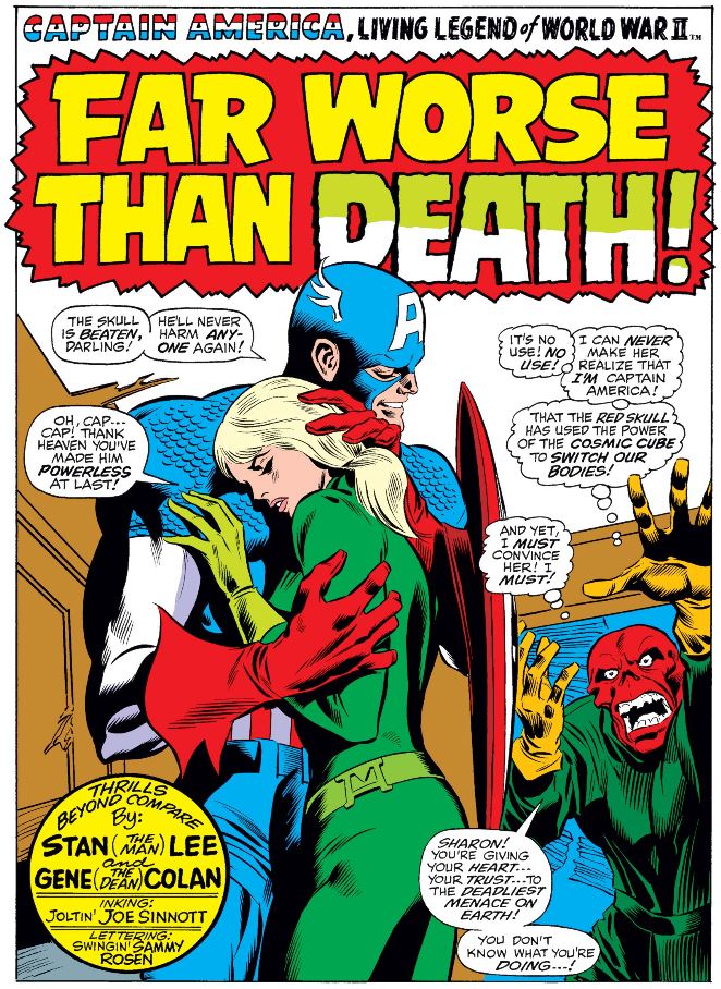Captain America #115-116 (July-August 1969) – THE VIRTUES OF CAPTAIN ...
