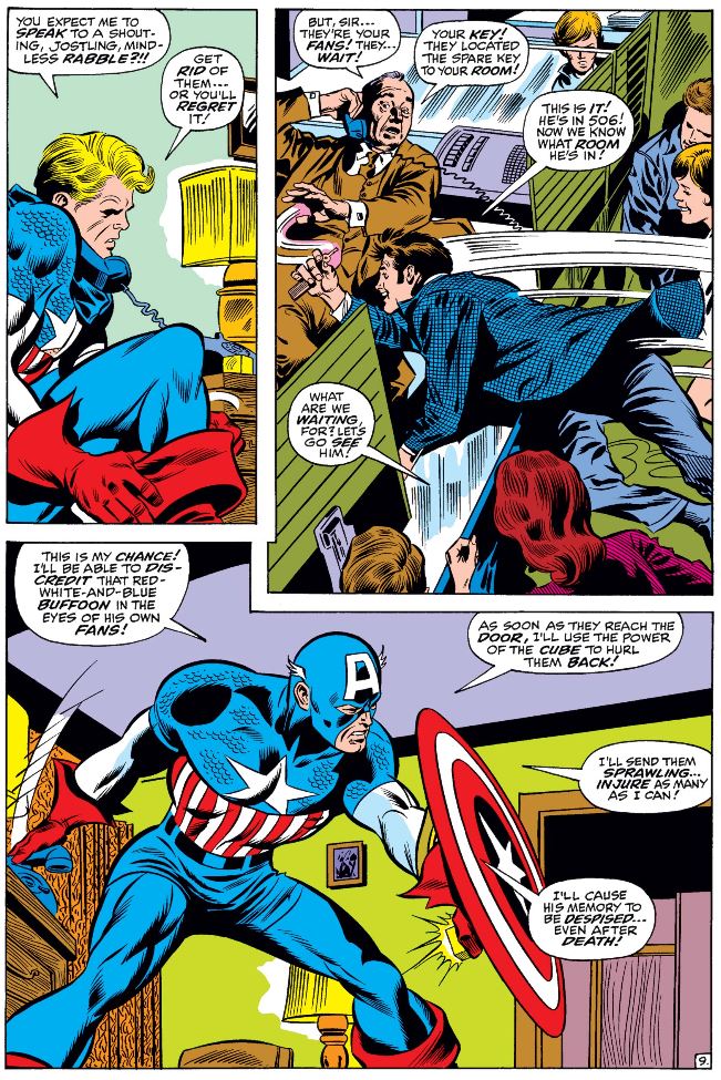 Captain America #118-119 (October-November 1969) – THE VIRTUES OF ...