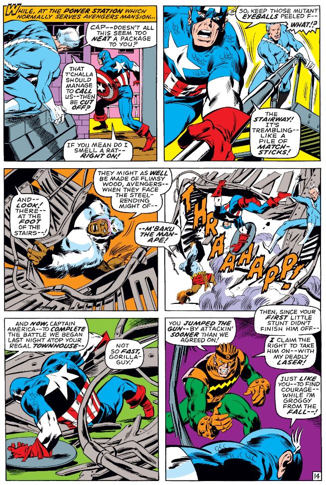 Avengers #78-79 (July-August 1970) – THE VIRTUES OF CAPTAIN AMERICA