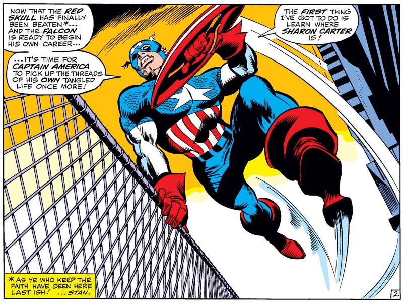 Captain America #120 (December 1969) – THE VIRTUES OF CAPTAIN AMERICA