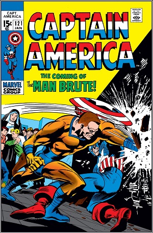 Captain America #121 (January 1970) – THE VIRTUES OF CAPTAIN AMERICA