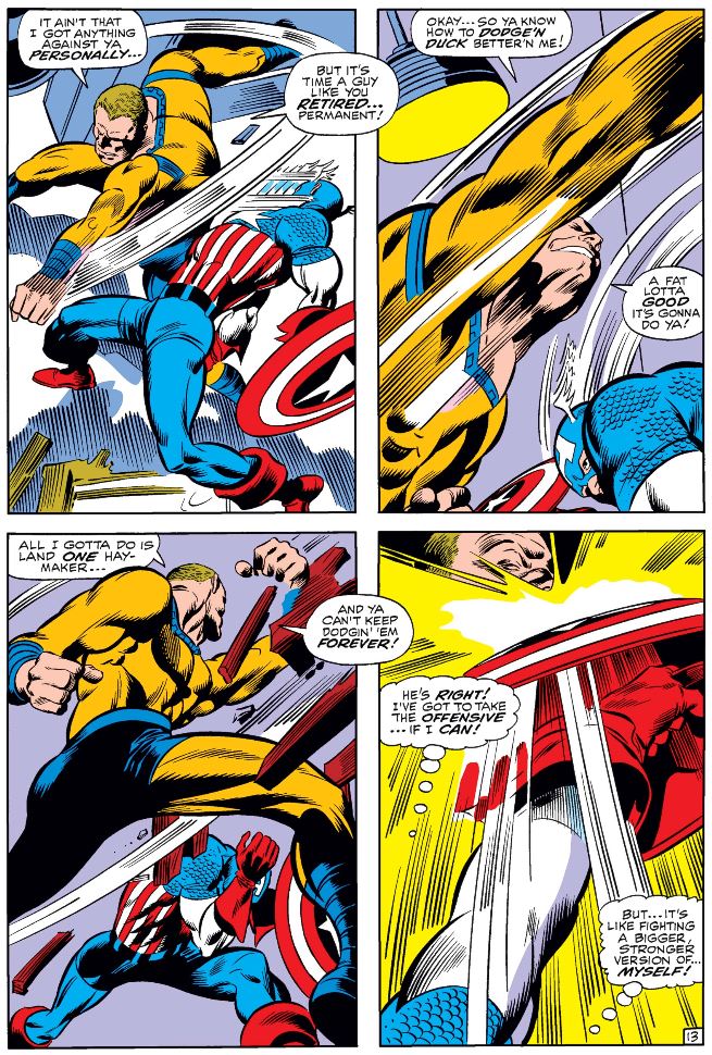 Captain America #121 (January 1970) – THE VIRTUES OF CAPTAIN AMERICA