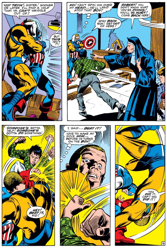 Captain America #121 (January 1970) – THE VIRTUES OF CAPTAIN AMERICA