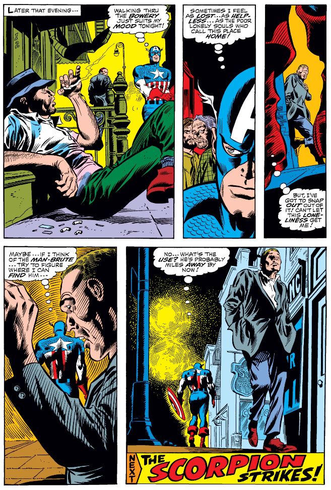Captain America #121 (January 1970) – THE VIRTUES OF CAPTAIN AMERICA