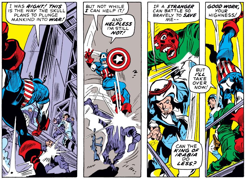 Captain America #129 (September 1970) – THE VIRTUES OF CAPTAIN AMERICA