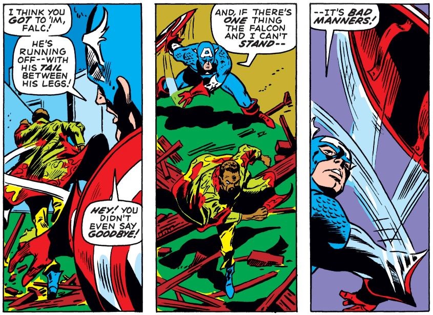 Captain America #134 (February 1971) – THE VIRTUES OF CAPTAIN AMERICA