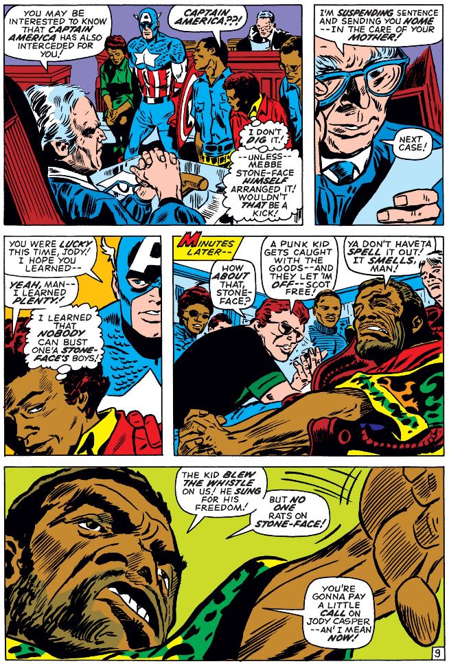 Captain America #134 (February 1971) – THE VIRTUES OF CAPTAIN AMERICA