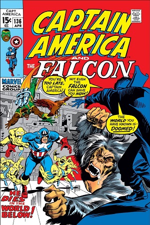 cap 136 cover – THE VIRTUES OF CAPTAIN AMERICA