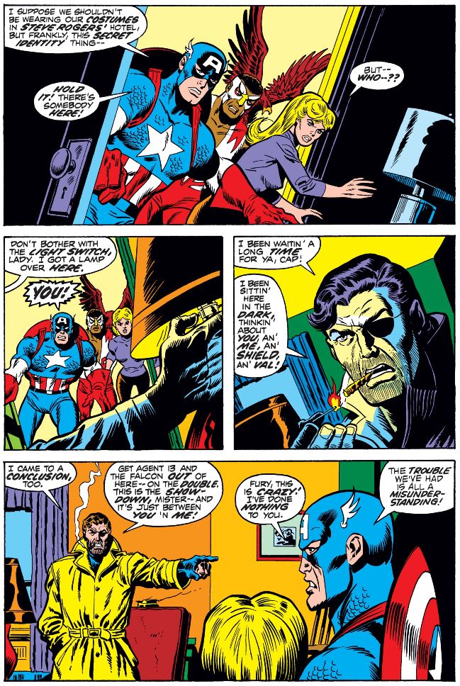 Captain America #153 (September 1972) – THE VIRTUES OF CAPTAIN AMERICA