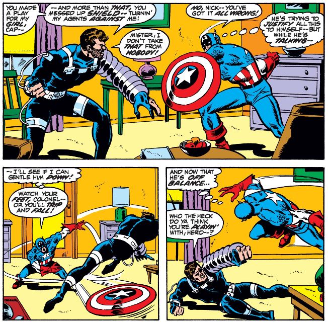 Captain America #153 (September 1972) – THE VIRTUES OF CAPTAIN AMERICA