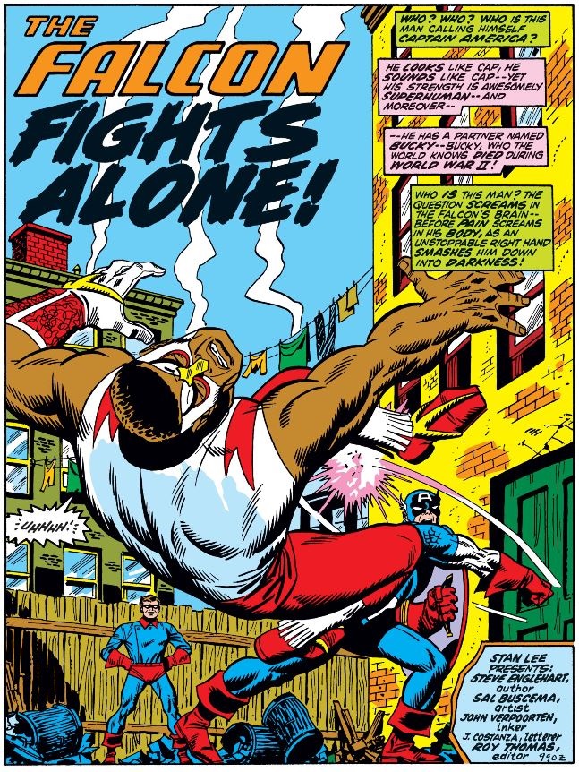 Captain America #154 (October 1972) – THE VIRTUES OF CAPTAIN AMERICA