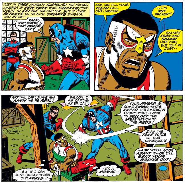 Captain America #154 (October 1972) – THE VIRTUES OF CAPTAIN AMERICA