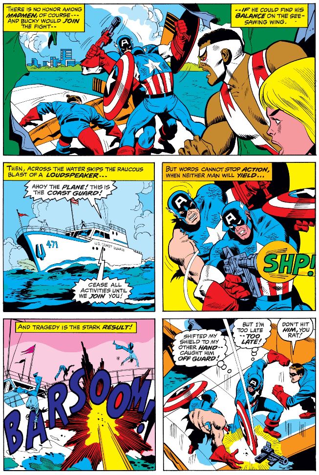 Captain America #156 (December 1972) – THE VIRTUES OF CAPTAIN AMERICA