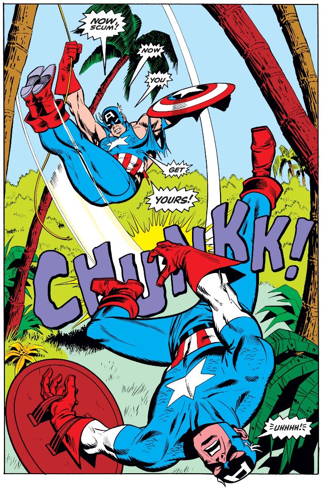 Captain America #156 (December 1972) – THE VIRTUES OF CAPTAIN AMERICA
