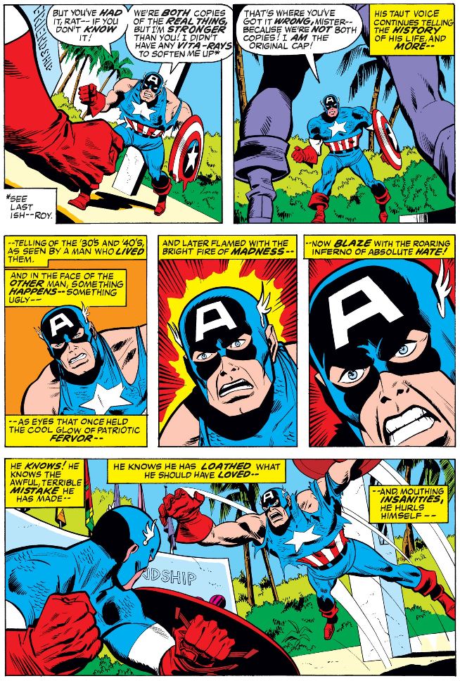Captain America #156 (December 1972) – THE VIRTUES OF CAPTAIN AMERICA