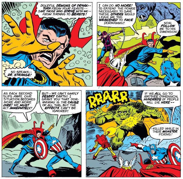 Avengers #116-118 and Defenders #10-11 (October-December 1973) – THE ...