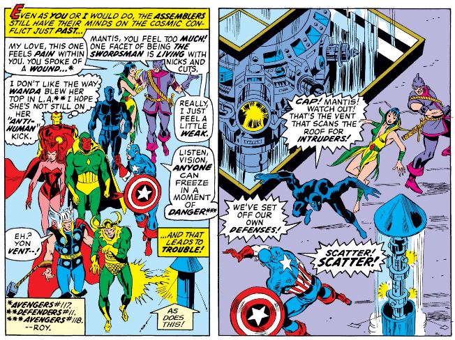 Avengers #119 (January 1974) – THE VIRTUES OF CAPTAIN AMERICA
