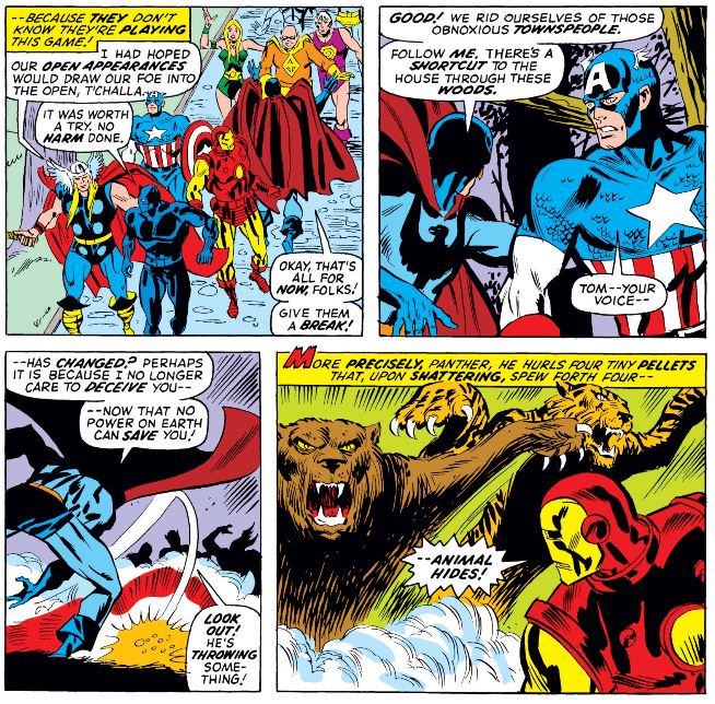 Avengers #119 (January 1974) – THE VIRTUES OF CAPTAIN AMERICA
