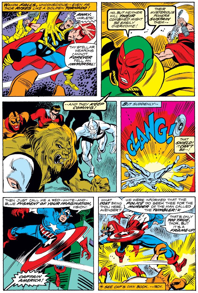 Captain America #171 and Avengers #121 (March 1974) – THE VIRTUES OF ...