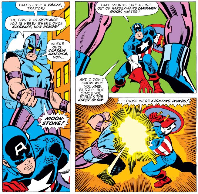 Captain America #170 (February 1974) – THE VIRTUES OF CAPTAIN AMERICA