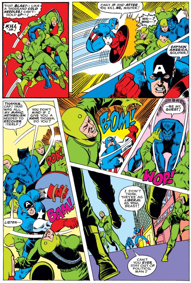 Avengers #141-144 (November 1975-February 1976) – THE VIRTUES OF CAPTAIN AMERICA