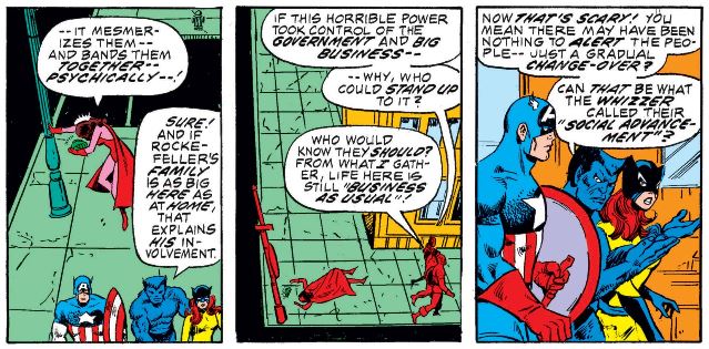 Avengers #147-149 (May-July 1976) – THE VIRTUES OF CAPTAIN AMERICA