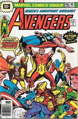 Avengers #147-149 (May-July 1976) – THE VIRTUES OF CAPTAIN AMERICA