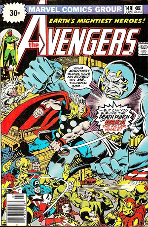 Avengers #147-149 (May-July 1976) – THE VIRTUES OF CAPTAIN AMERICA