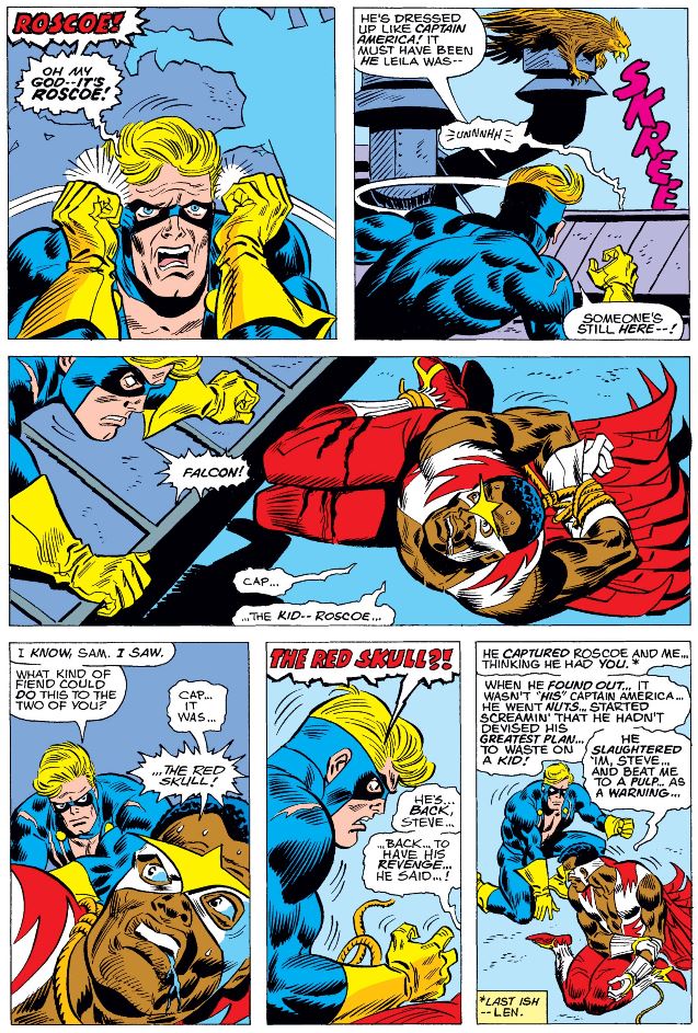 Captain America #183 (March 1975) – THE VIRTUES OF CAPTAIN AMERICA