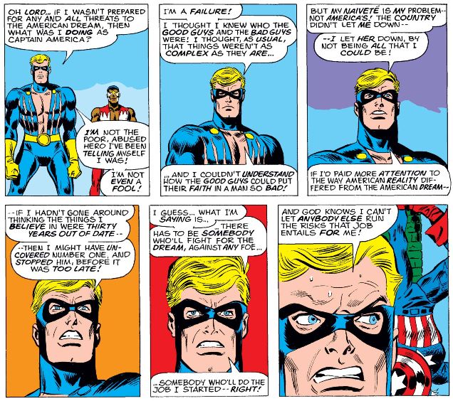 Captain America #183 (March 1975) – THE VIRTUES OF CAPTAIN AMERICA