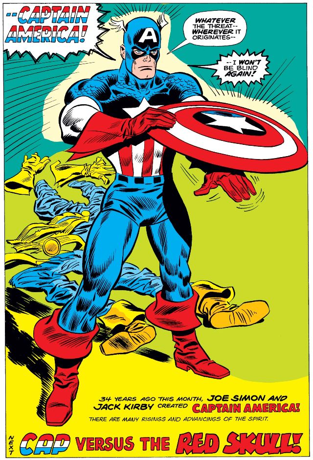 Captain America #183 (March 1975) – THE VIRTUES OF CAPTAIN AMERICA