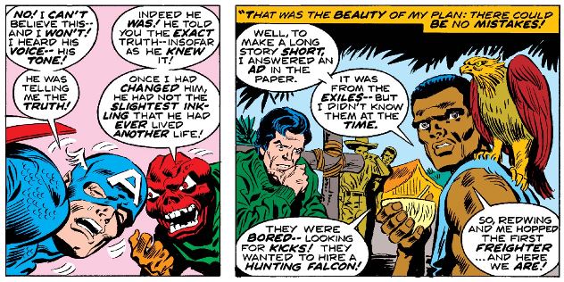 Captain America #185-186 (May-June 1975) – THE VIRTUES OF CAPTAIN AMERICA