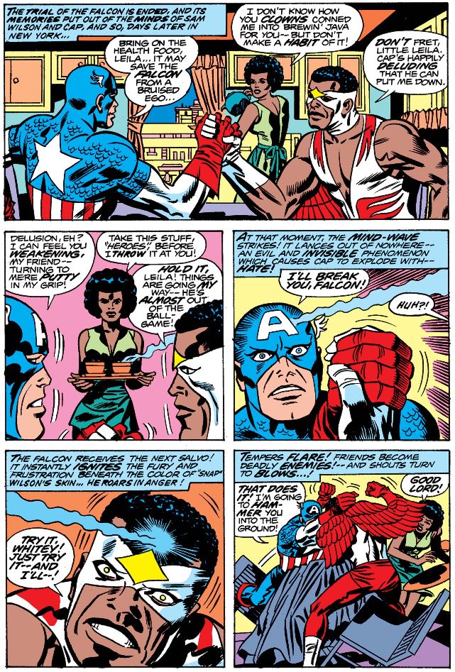 Captain America #193-194 (January-February 1976) – THE VIRTUES OF ...