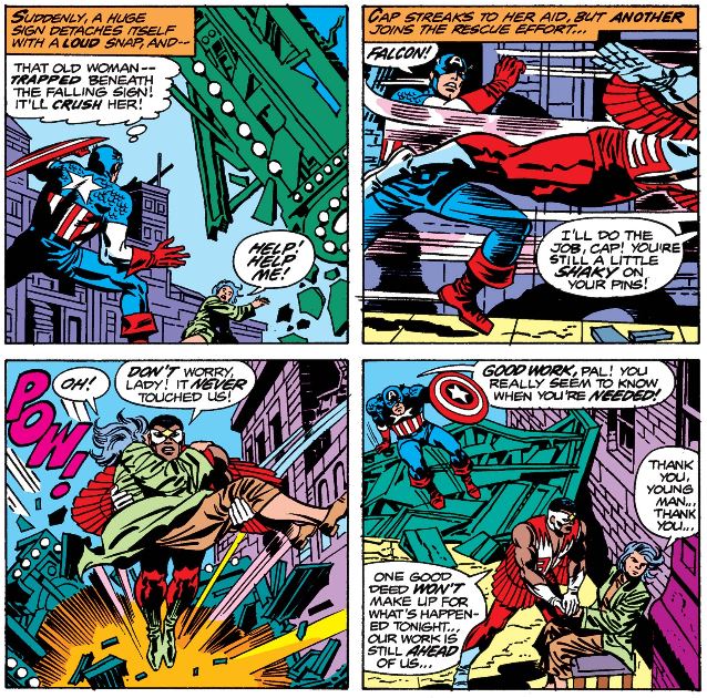 Captain America #193-194 (January-February 1976) – THE VIRTUES OF ...