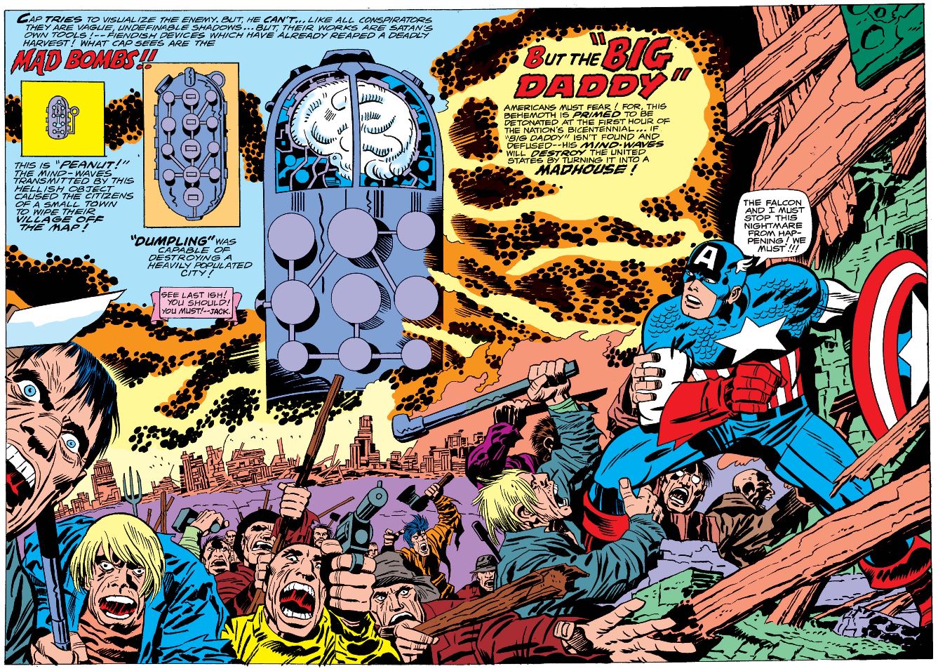 Captain America #193-194 (January-February 1976) – THE VIRTUES OF ...