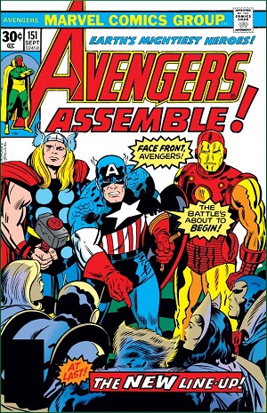 Avengers #150-153 and Annual #6 (August-November 1976) – THE VIRTUES OF ...