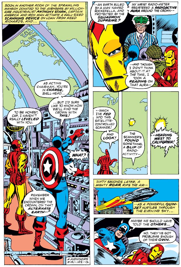 Avengers #150-153 and Annual #6 (August-November 1976) – THE VIRTUES OF ...
