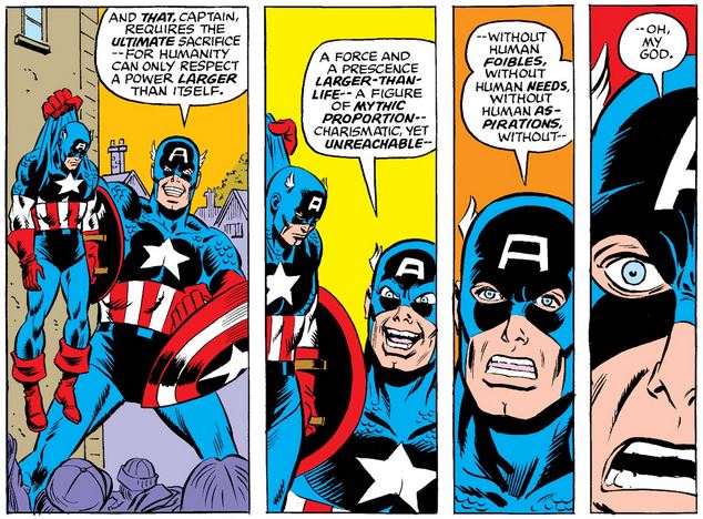 Captain America #219-221 (March-May 1978) – THE VIRTUES OF CAPTAIN AMERICA