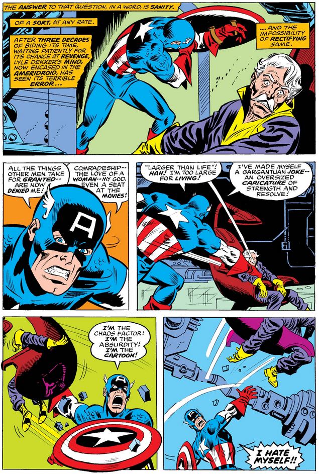 Captain America #219-221 (March-May 1978) – THE VIRTUES OF CAPTAIN AMERICA