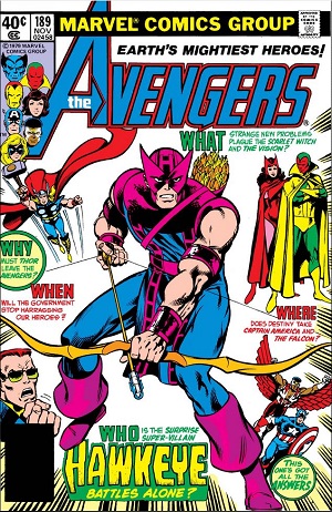 Avengers #188-189 and Avengers Annual #9 (October-November 1979) – THE ...