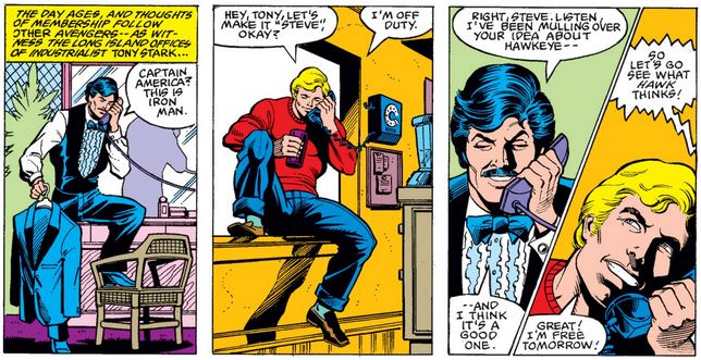 Avengers #221-222 (July-August 1982) – THE VIRTUES OF CAPTAIN AMERICA