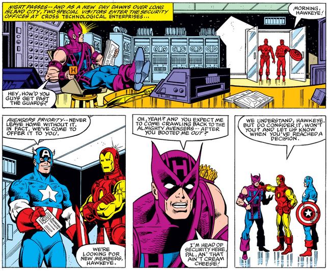 Avengers #221-222 (July-August 1982) – THE VIRTUES OF CAPTAIN AMERICA